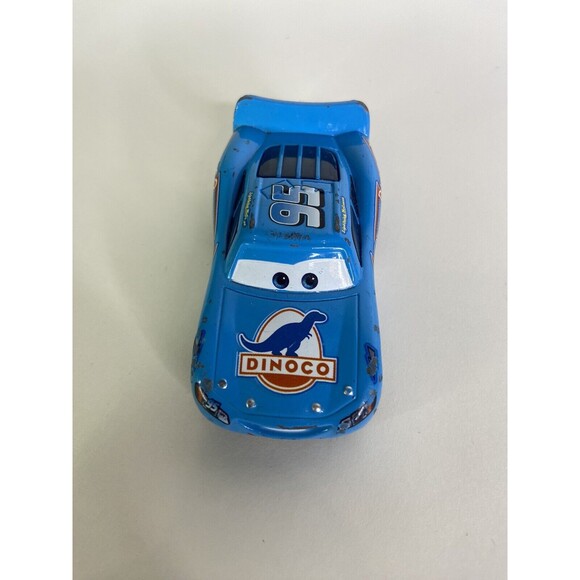 Mattel | Toys | Disney Pixar Cars Dinoco 95 Blue Car Toy Racecar ...